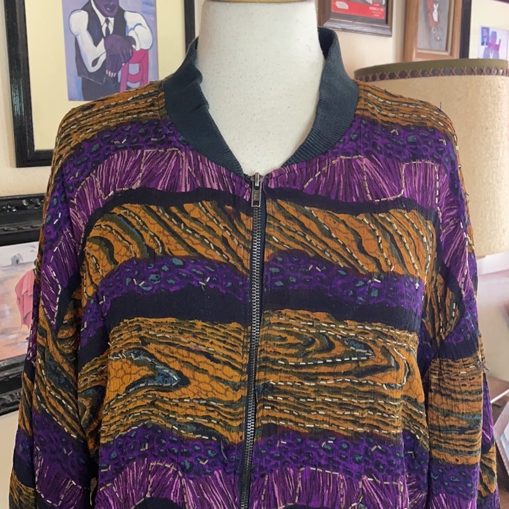 1990s Print Jacket - Gem